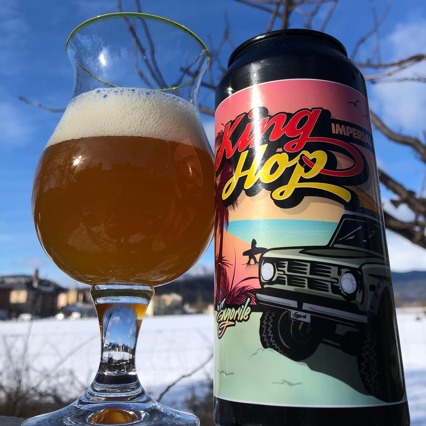 King Hop Engorile Beer Imperial IPA | Pub L Abrevadero Cerveceria Ainsa ...